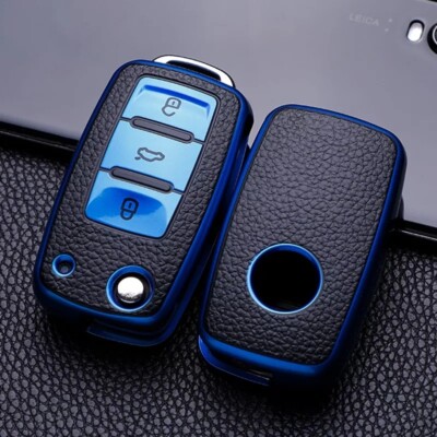 TPU Car Key Cover for SEAT SKODA Leon Alhambra Ibiza Fabia Felica ...