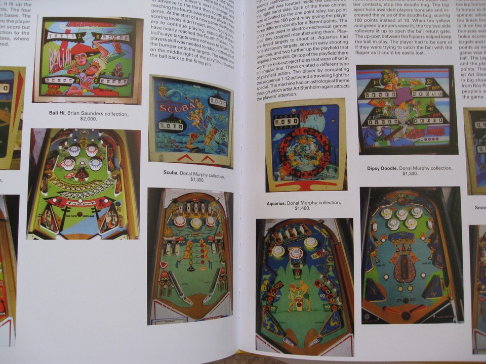 PINBALL COMPENDIUM; Electro-Mechanical Era (2008) US HC 1st DJ ...