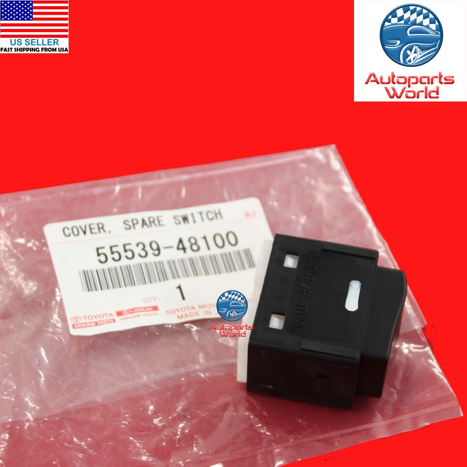 GENUINE OEM TOYOTA LEXUS 10-15 RX350 RX450h SPARE SWITCH HOLE COVER ...