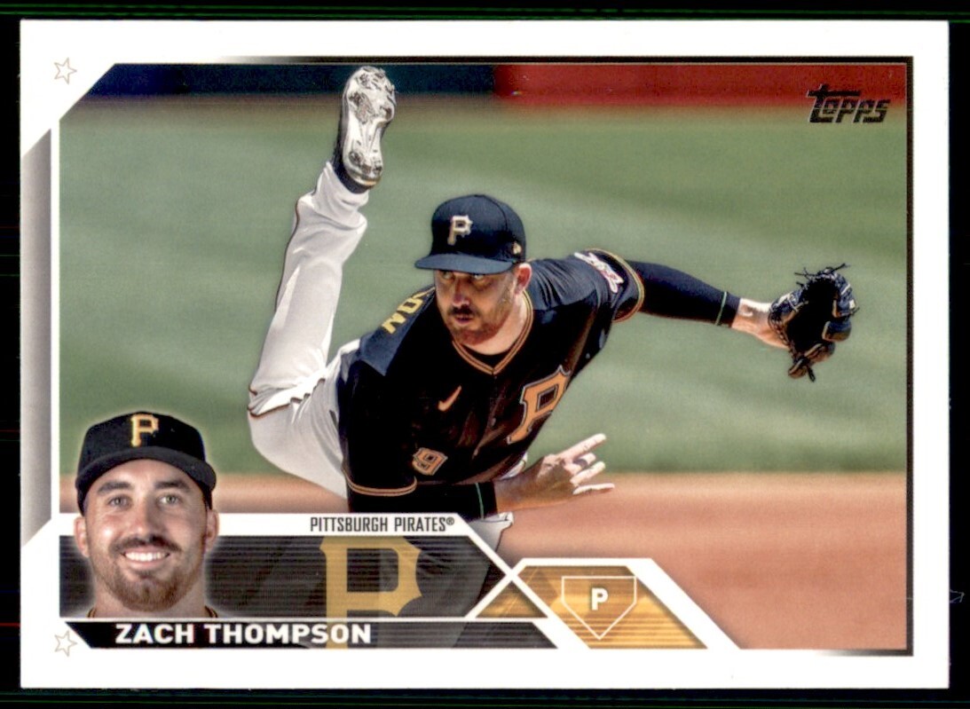 2023 Series 1 Base #2 Zach Thompson Pittsburgh Pirates | eBay