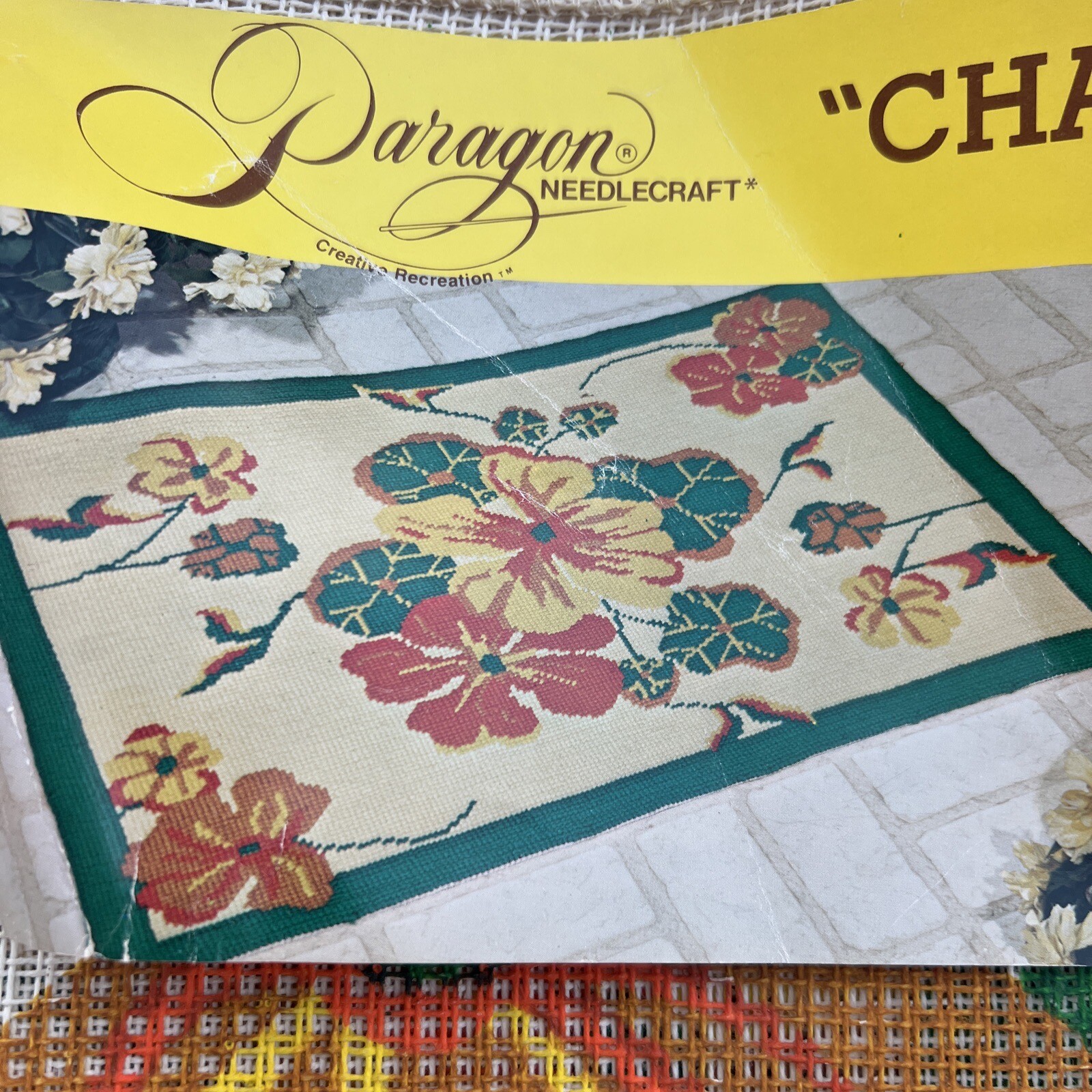 Vintage Paragon Needlecraft Charisma Rug Wall Hanging Style #9000 30x40 ...
