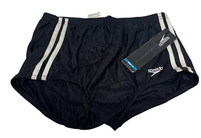 SPEEDO TRAIN III BLACK BEACHWEAR SWIMMING TRUNKS SHORTS SIZE 30" NEW ...