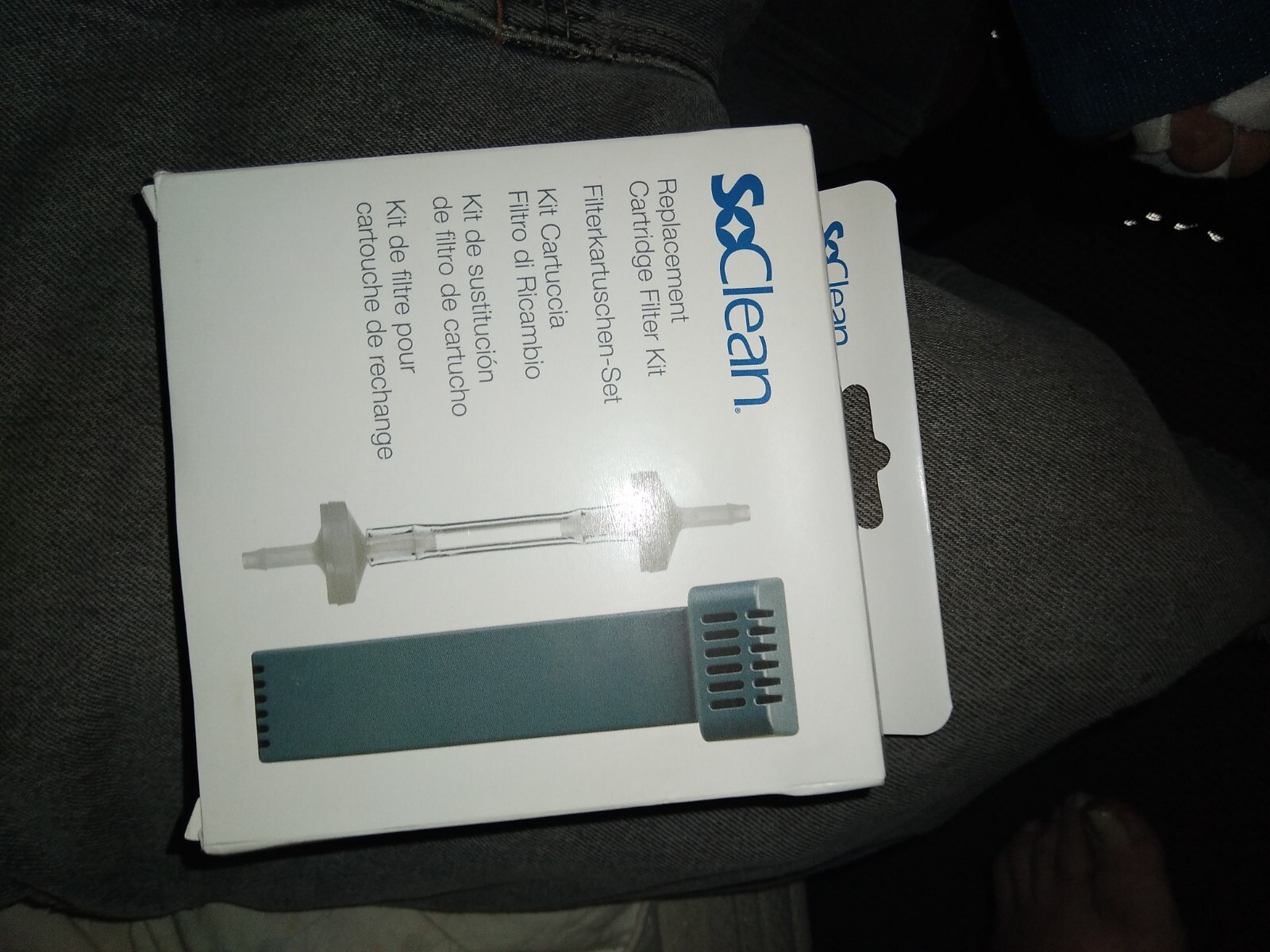 SoClean PN1207UNI 2 Cartridge Filter and Check Valve Replacement for ...