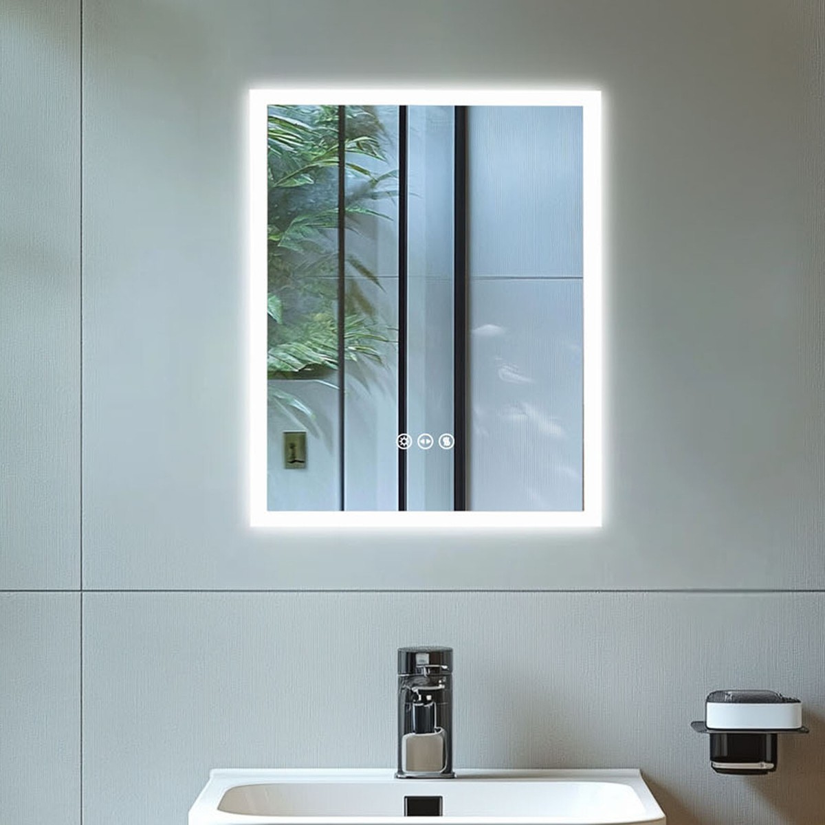 Led Lighted Vanity Mirror Wall Buy Searchlight Bathroom LED Mirror