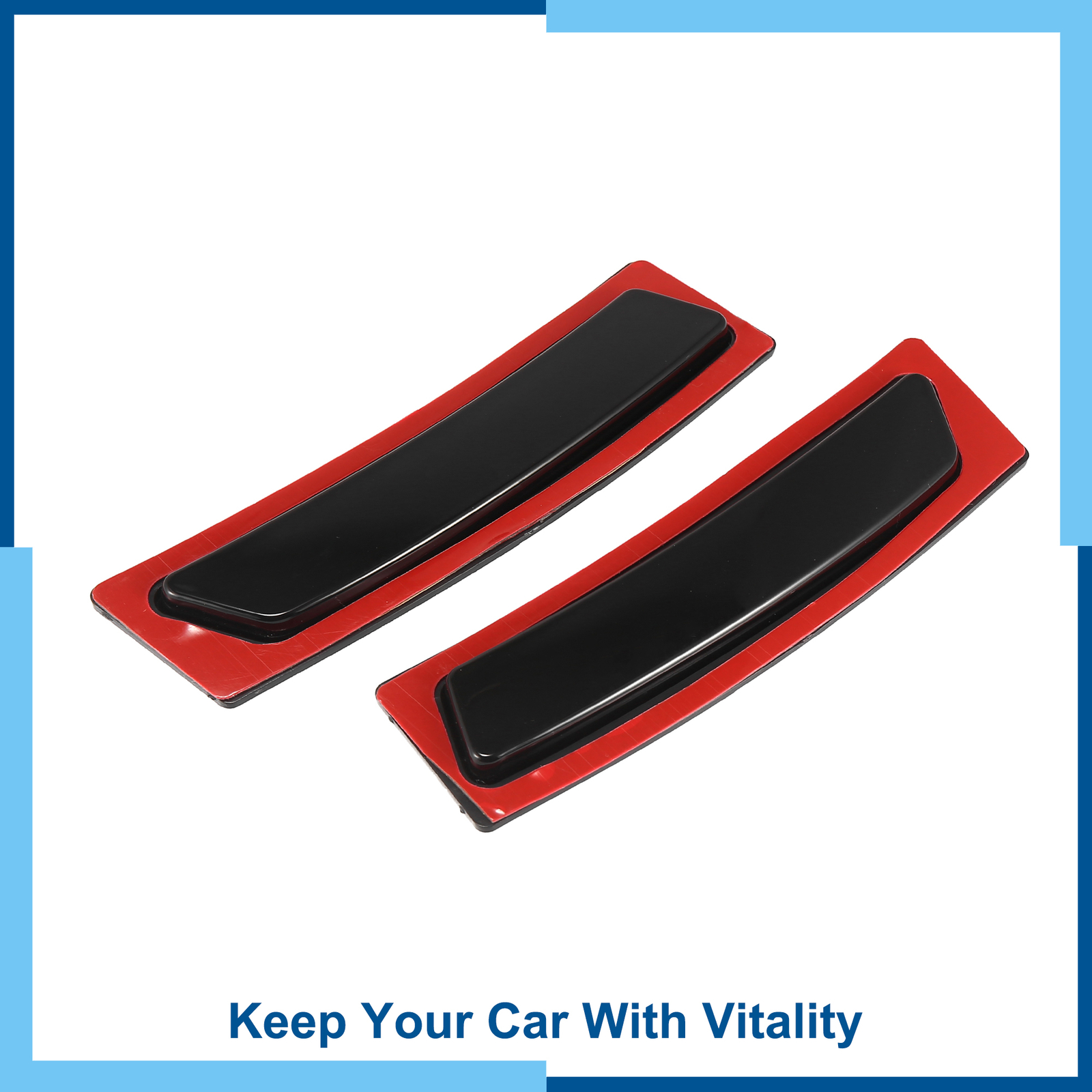 Pack (2) 63147295541 63147295542 Front Bumper Reflector Side Marker for ...