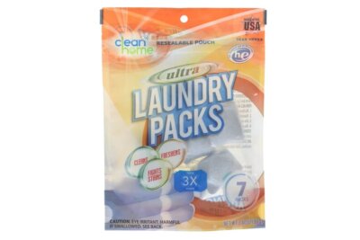 Clean Home Laundry Powder Packs 7 Ct (Pack Of 1) | eBay
