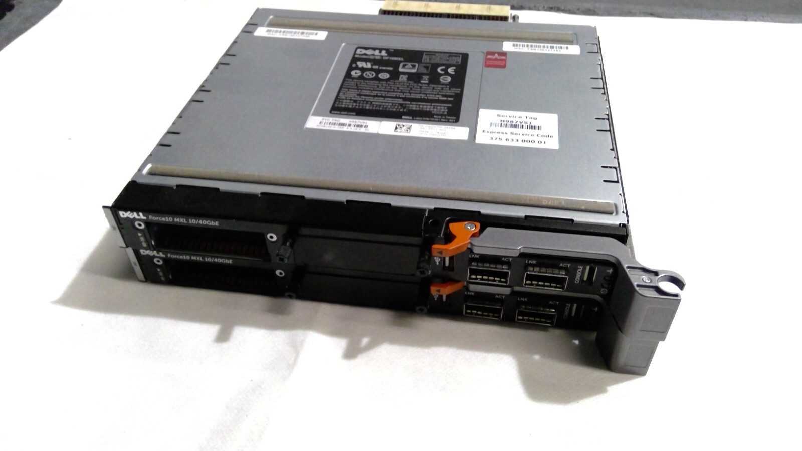 DELL WD1TM Force10 MXL 10/40GbE Switch modules LOT OF 2 BLADE M1000E | eBay