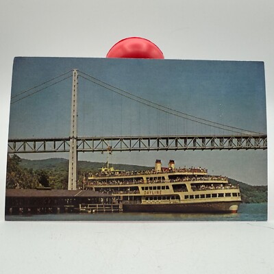 Hudson River Dayliner Postcard Bear Mountain Dock Vintage | eBay