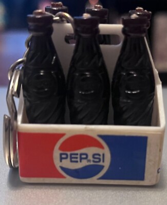 Vintage Pepsi Soda Keychain Key Ring | eBay