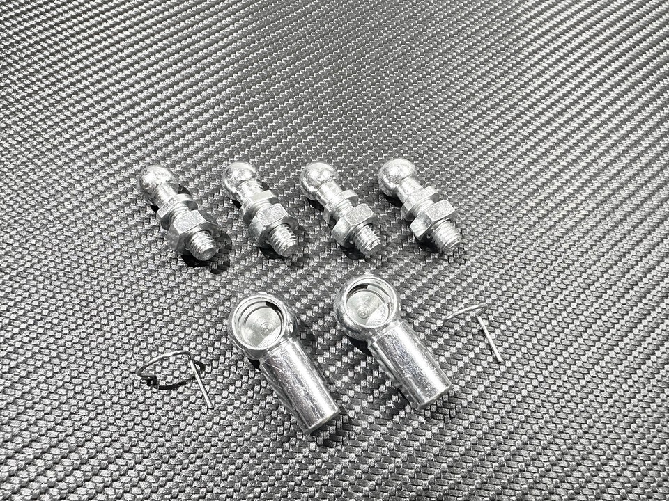 For Porsche Boxster 986 987 Convertible Top Push Rod Ball Joint Metal ...