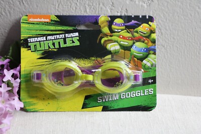 Ninja Turtles Kids Swimming Goggles New NIP | eBay