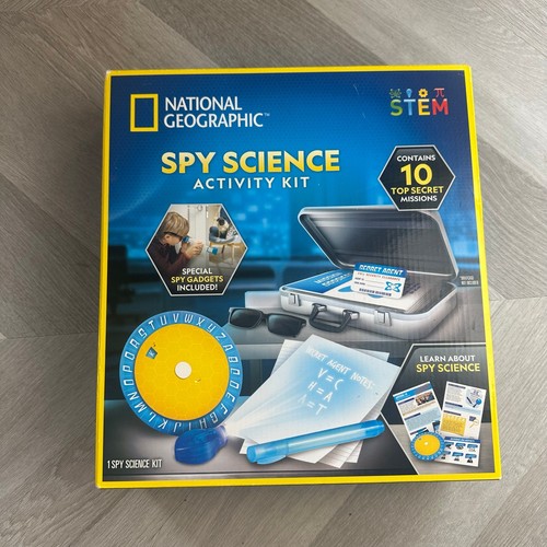 NEW National Geographic Spy Science Stem Activity Kit | eBay