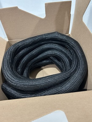 Self Wrapping Split Braided Sleeving 25 FT, 1 1/2" | eBay