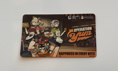 ZZZ Zenless Zone Zero x Beard Papa Collab Perfect Taste Code Card E ...