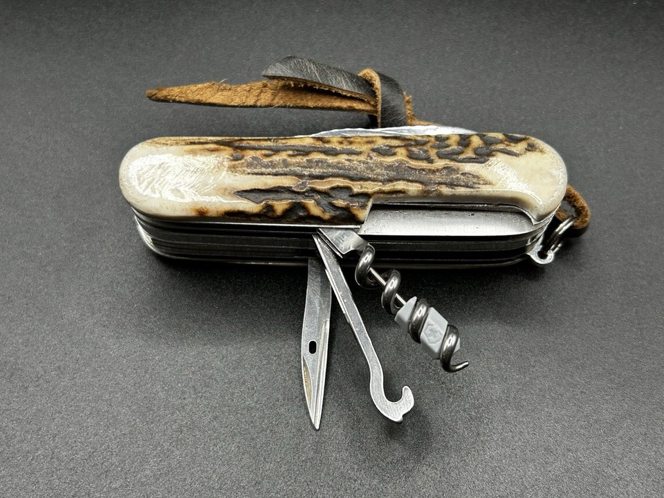 Custom Victorinox Cybertool 34 Swiss Army Knife 91mm Stag Scales | eBay