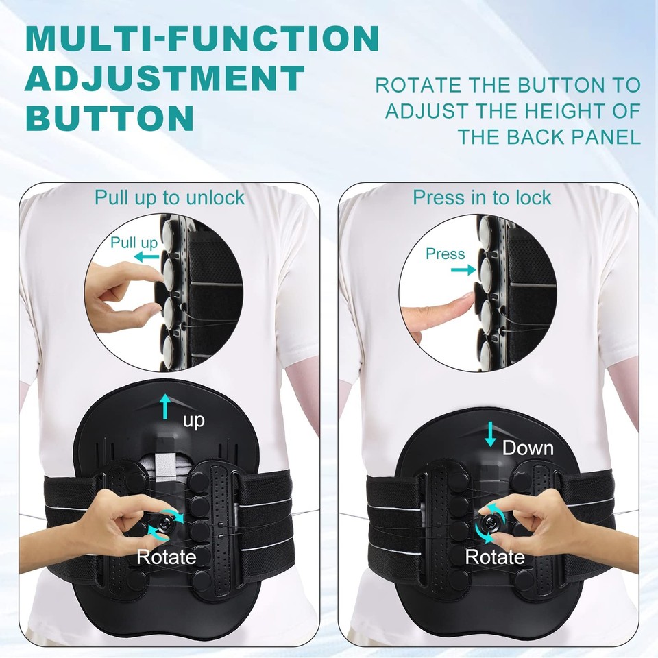 LSO Spine Decompression Support Back Brace for Sciatica Herniated Discs ...