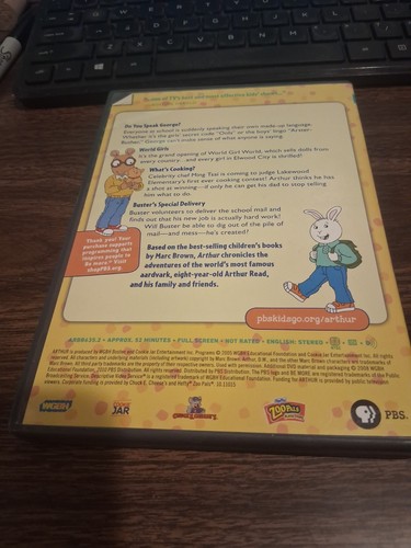 PBS KIDS Arthur What’s Cooking DVD 2005 Kids TV Show, 4 GREAT ...