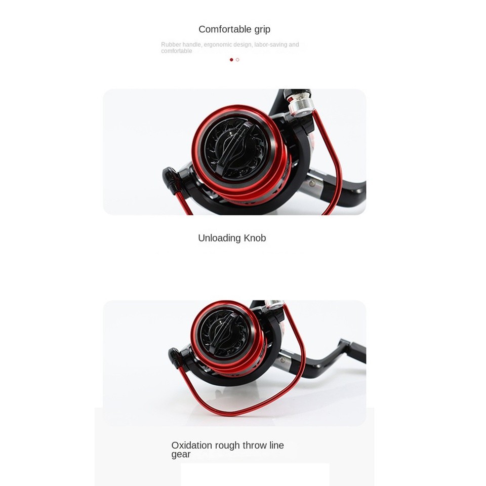 Moulinet de PêChe 1000 Pliant Rocker Wheel Moulinet de PêChe à une ...