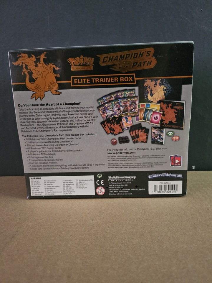 Pokemon Champions Path Elite Trainer Box ETB TCG Factory Sealed | eBay