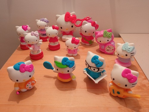 LOT TAMPON FIGURINES HELLO KITTY SANRIO MAC DONALD MAC DO 2006 2010 ...