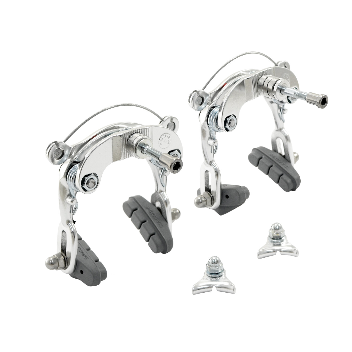 DIA-COMPE DC750 Center Pull Caliper Brake Set (Front+Rear) , Silver | eBay