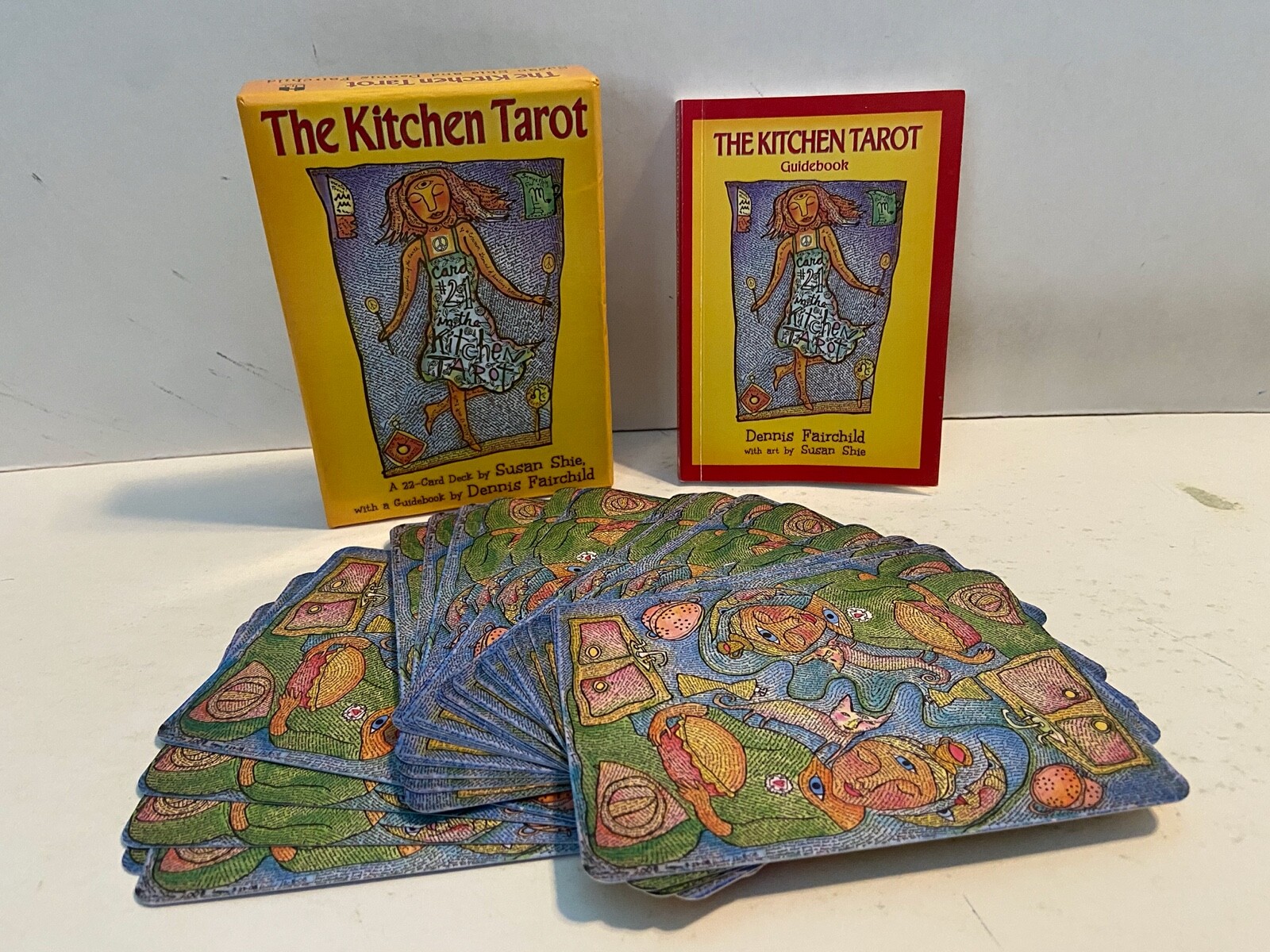The Kitchen Tarot : A 22-Card Deck with a Guidebook by Dennis Fairchild ...