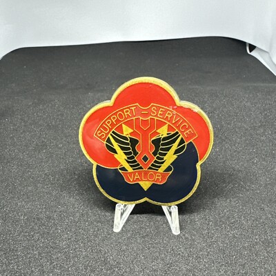Support Service Valor Challenge Coin B4 | eBay