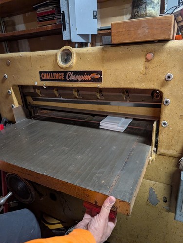 challenge 305 paper cutter | eBay