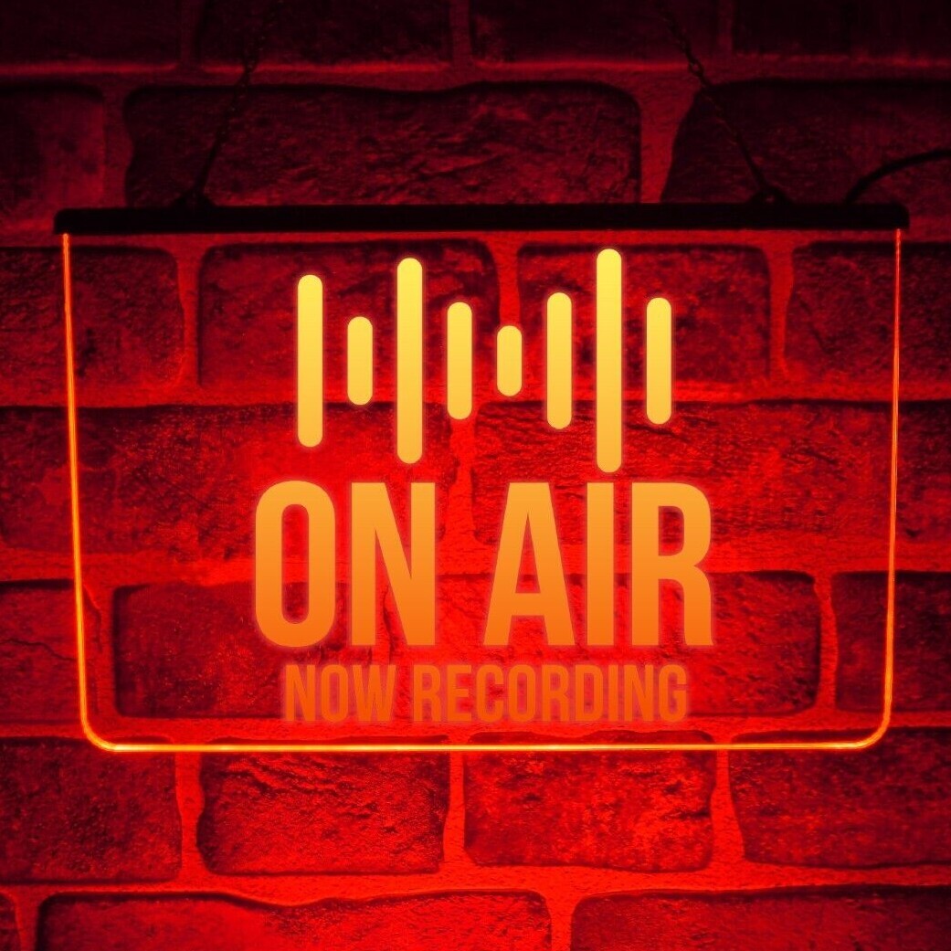Radio On Air Sign ON AIR Neon Sign Light Radio DJ Recording Studio USB