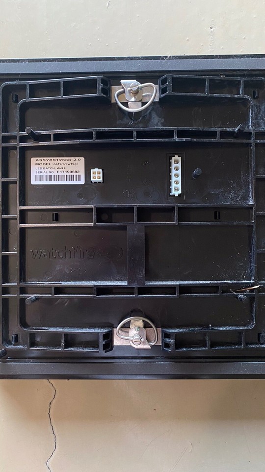 Watchfire LED Sign Panel 12x12 12” Assy# 912333-2.0 Model#oa19/b/i W19 ...