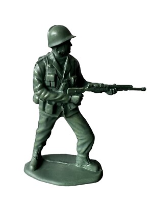 Army Men Toy Soldier Room Decor Resin Hobby Lobby Combat Position | eBay