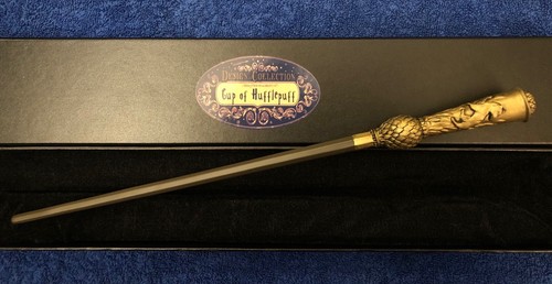 Hufflepuff Cup Wand 14", Harry Potter Design Collection Wizarding World ...