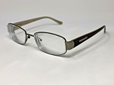 KITAMI K729 M36 Eyeglasses Frame Japan 52-18-135 Gold Brown/Beige ...