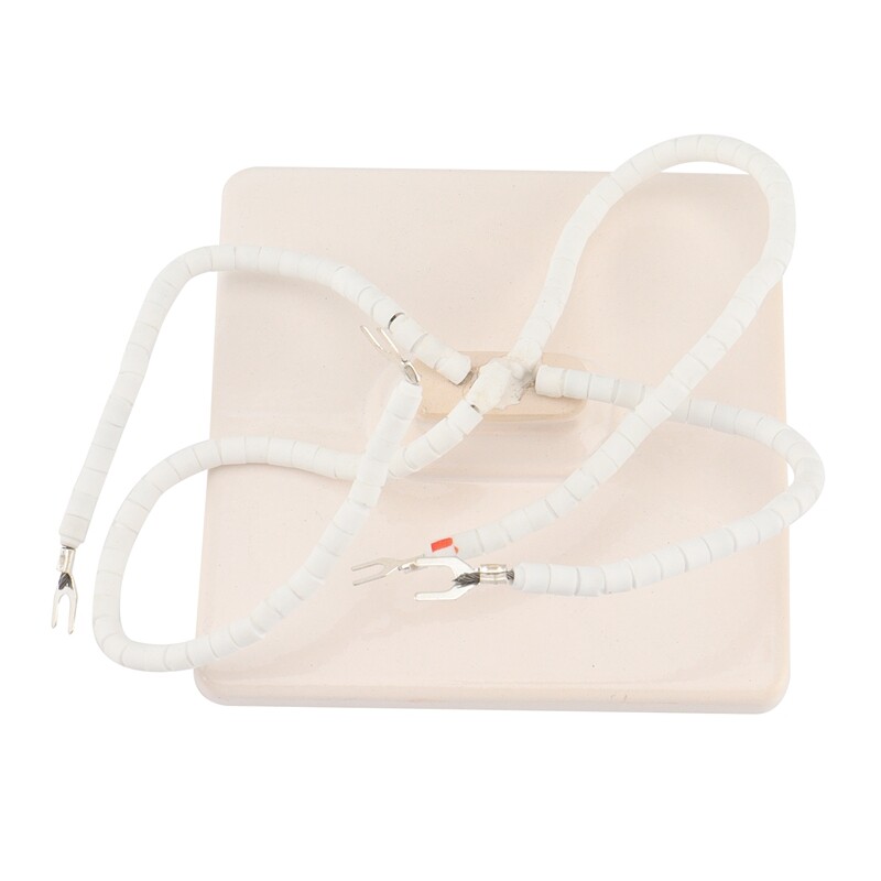 5X(IR Infrared Top Heater Ceramic Heating Hot Plate 120X120MM 220V 400W ...