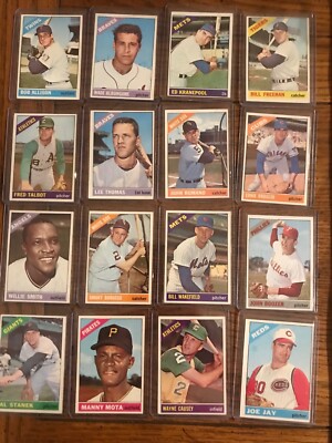 John Romano 1966 Topps Baseball Card (Sale Is For Card In Title ...