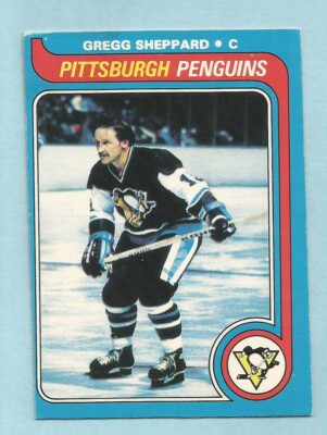 1979-80 O-Pee-Chee OPC Hockey Gregg Sheppard #172 Pittsburgh Penguins ...