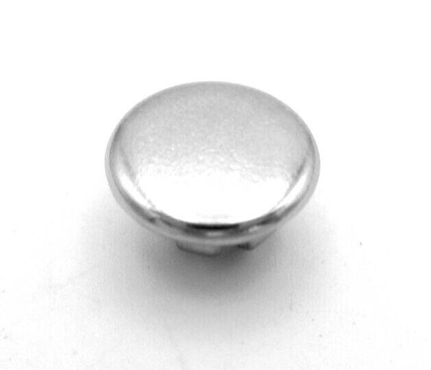 1/4" Hole Fit Caps Round Nickel Plated Steel Push In Pipe Pole Rail All ...