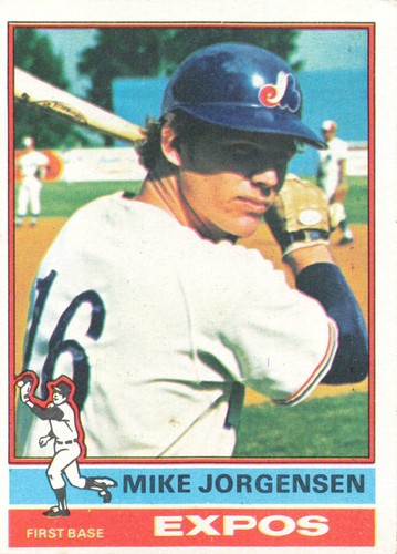 Mike Jorgensen Montreal Expos 1976 Topps Baseball Card #117 | eBay