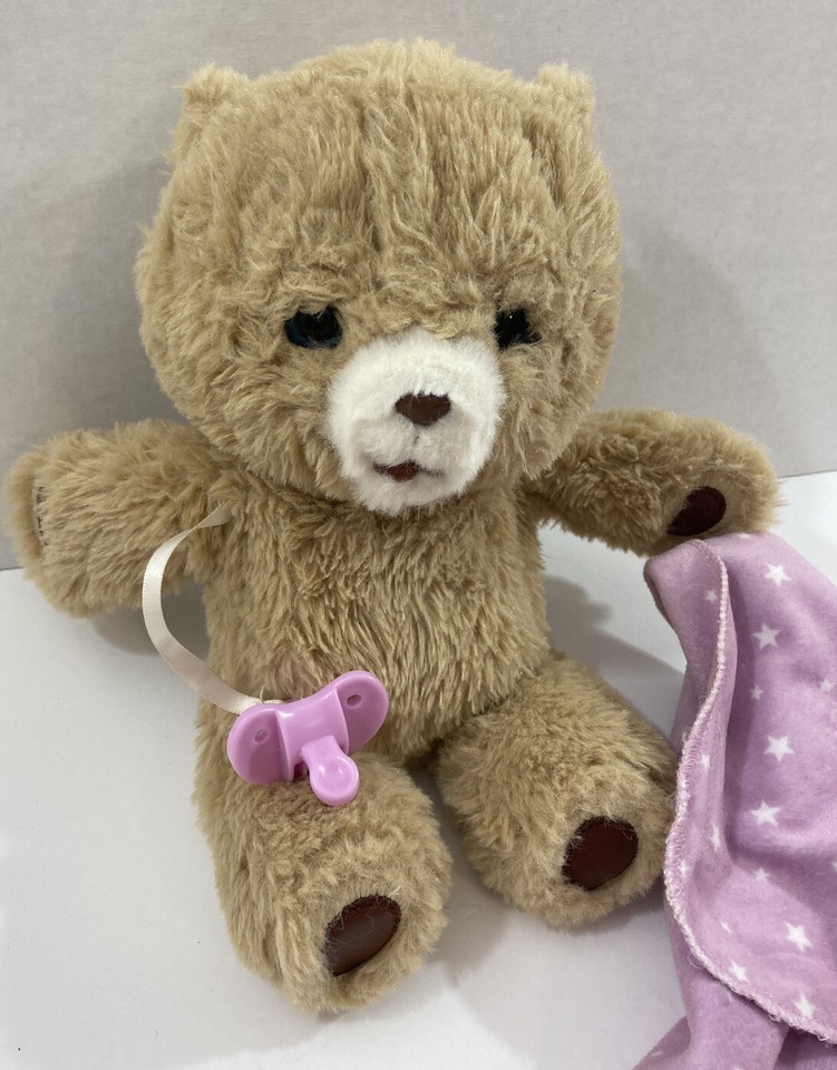 Little Live Pets Bear Cozy Dozy Baby Cubbles plush Interactive pacifier ...