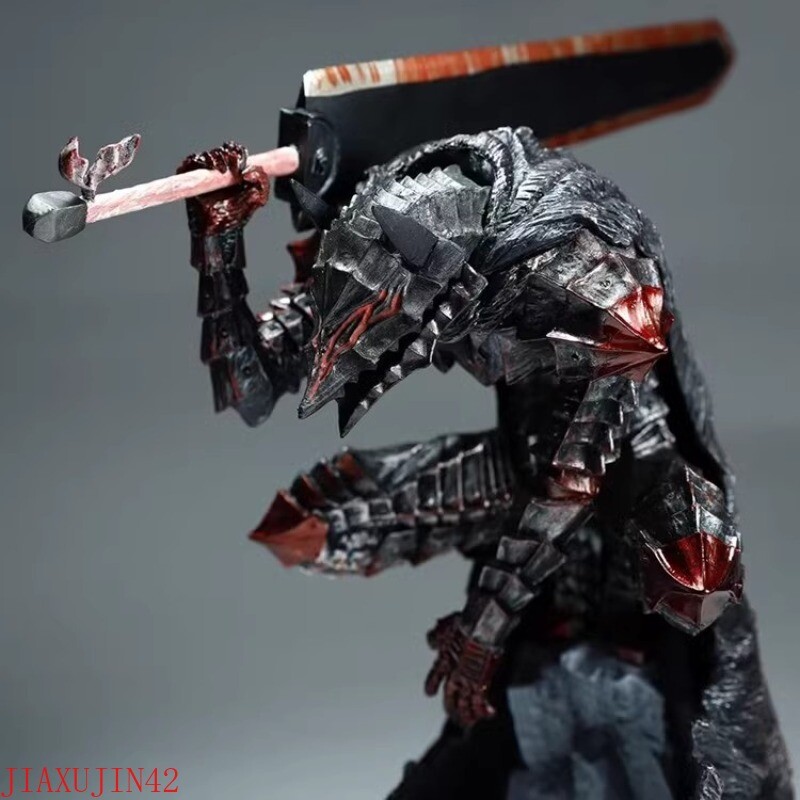 Anime BERSERK Guts Beruseruku Figure Guts Berserker Armor Statue Boxed ...