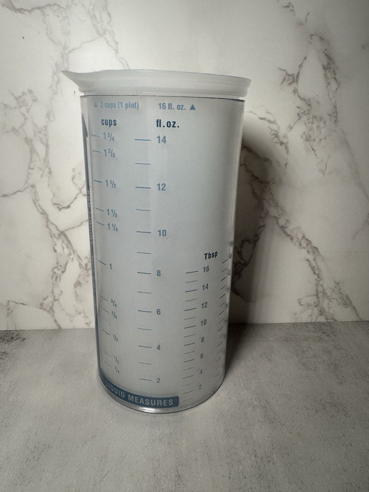 Pampered Chef Measure All 2 Cup Wet Dry Liquid Solid Measuring Cup | eBay