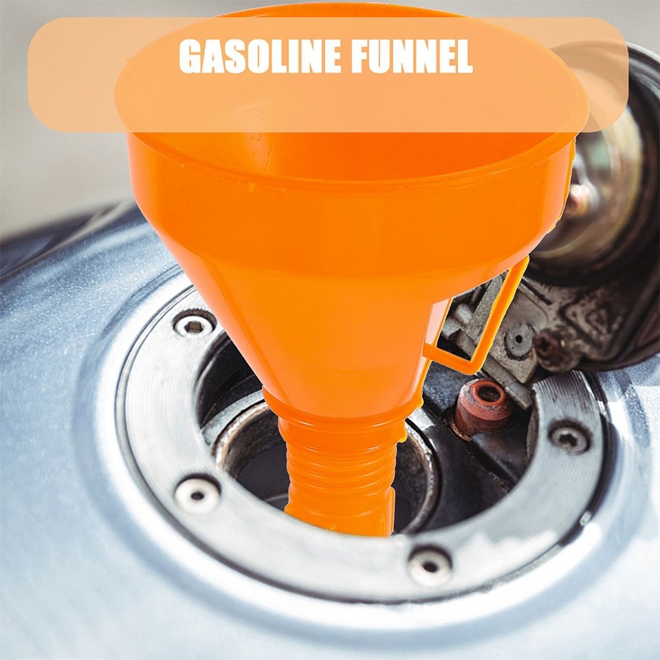 4PCS Oil Funnels Thickened Fuel Funnels Multi-Functional and Easy Pour ...