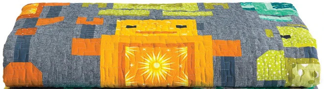 Robots! Quilt Pattern by Elizabeth Hartman | eBay