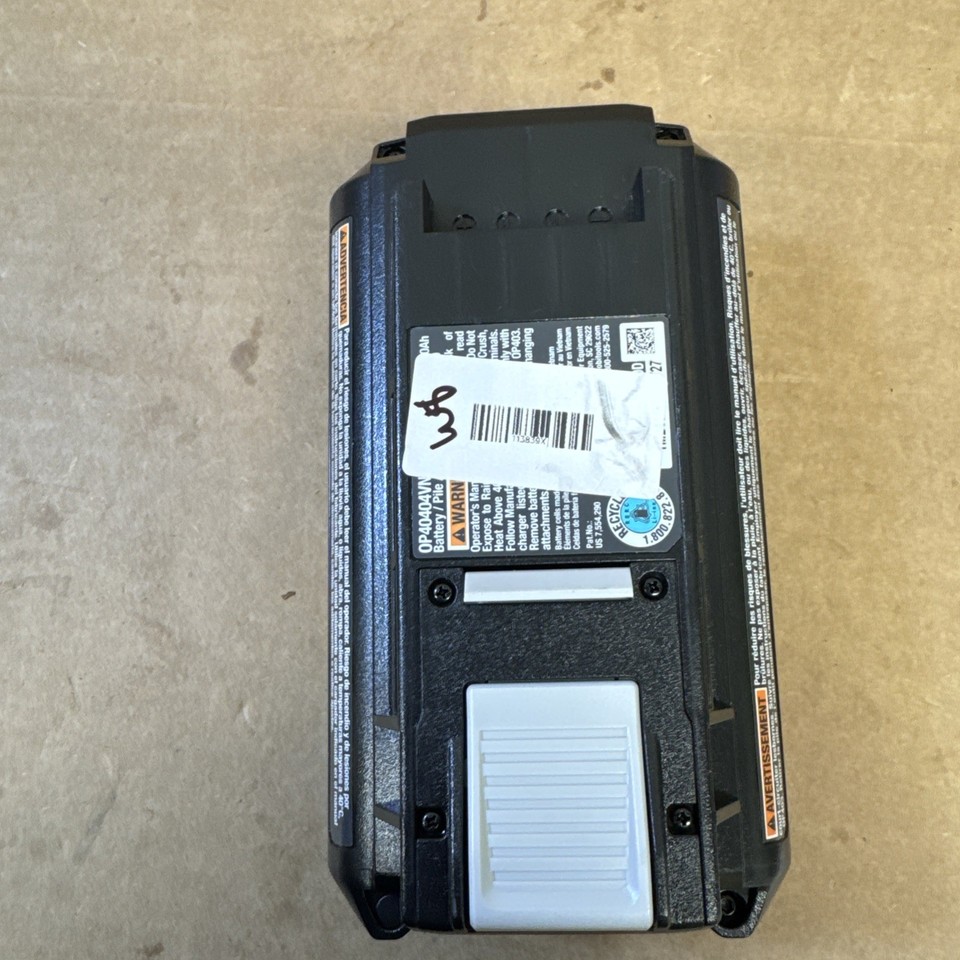 Ryobi OP40404VNM 40V 4Ah Li-Ion Battery W8 | eBay