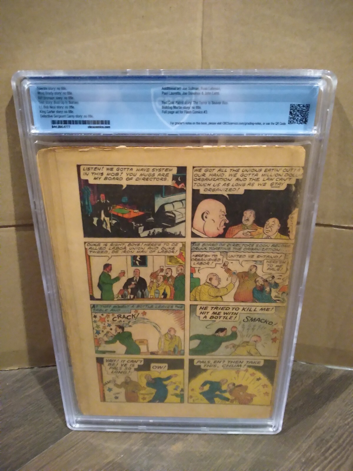 More Fun Comics 52 CBCS 0.3 (1st Appearance and Origin Of Spectre ...