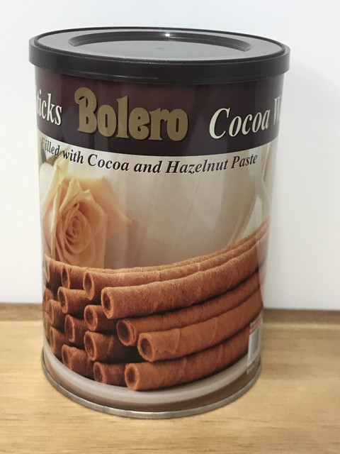 Bolero Cocoa Wafer Sticks 400g Coffee Ice Cream Snack for sale online ...