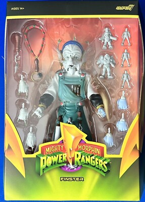 Super7 Ultimates Power Rangers MMPR Wave 3 FINSTER Figure 2023 | eBay