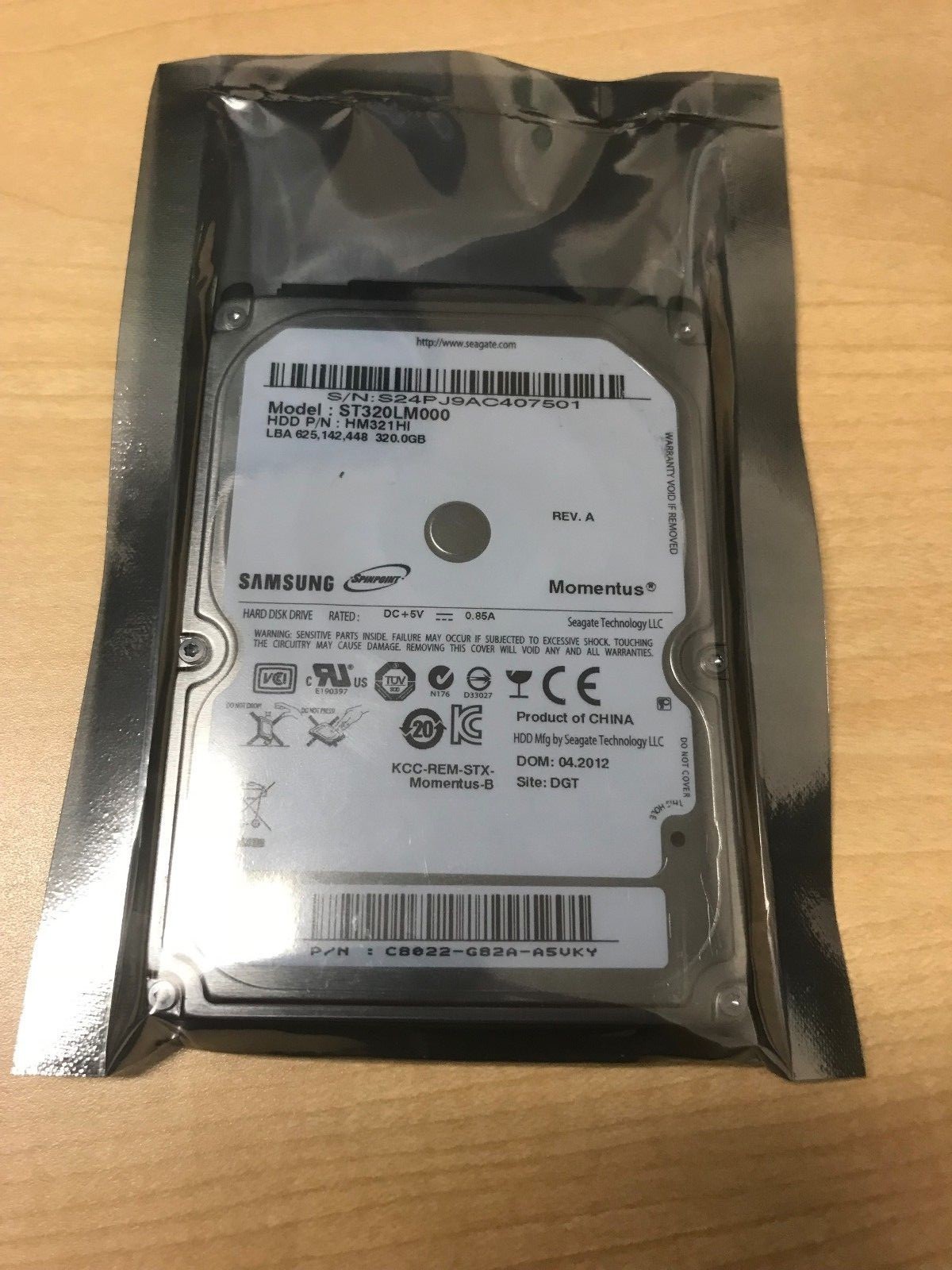 ST320LM000 GENUINE Samsung HARD DRIVER 320GB 2.5 SATA HM321HI | eBay