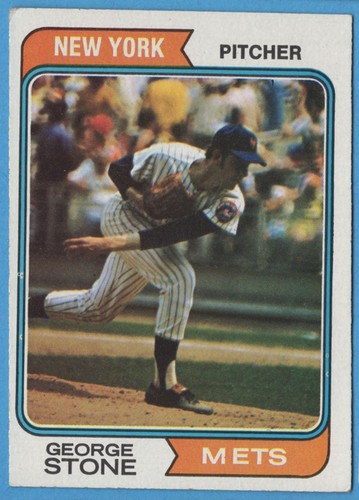 1974 Topps George Stone New York Mets #397 | eBay