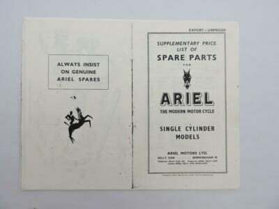 Ariel Spare Parts | Reviewmotors.co